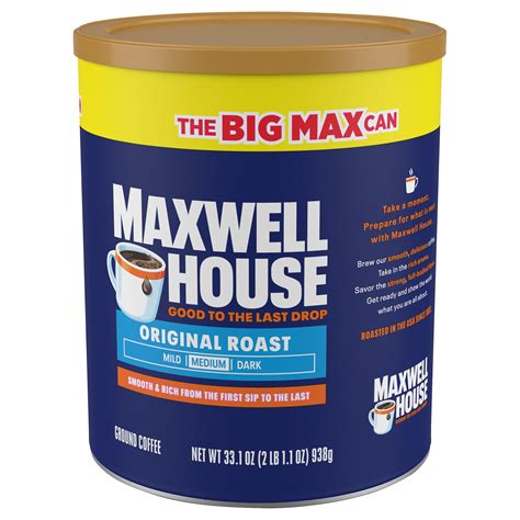Original Roast Ground Coffee Maxwell House United States Products