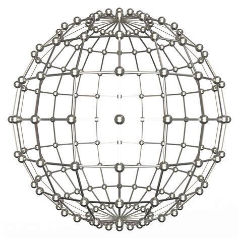D Wireframe Sphere Model TurboSquid
