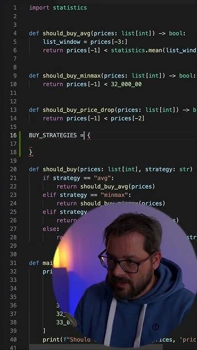 Use A Dictionary Instead Of If Else Statements Python Tips Youtube