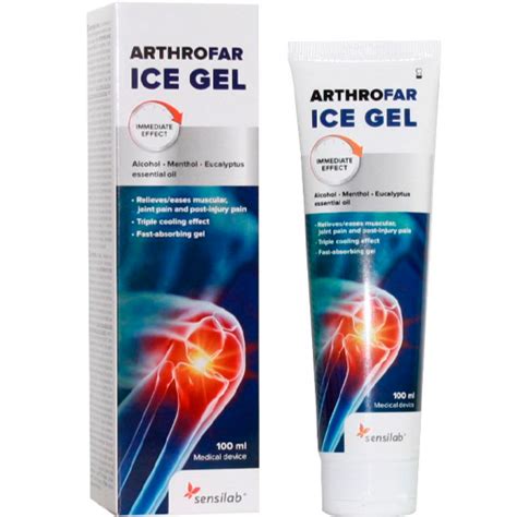 Gel Frío Sensilab Arthrofar Ice Gel 100ml Outlet Exclusivo