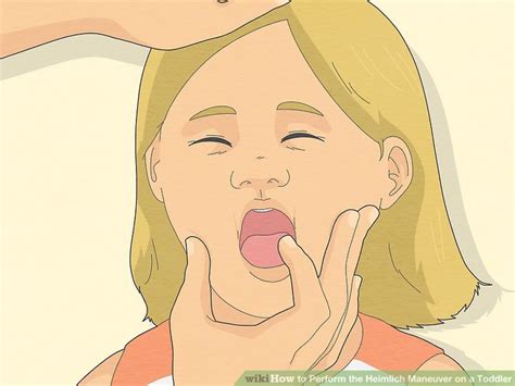 3 Ways to Perform the Heimlich Maneuver on a Toddler - wikiHow