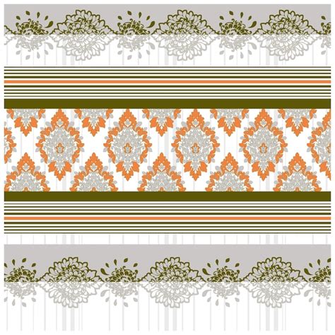 Premium Vector The Art Of Rococo Ornamentation Pattern