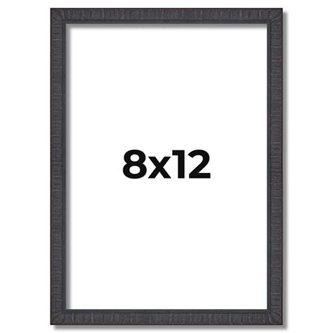 8x12 Frame Brown Picture Frame Complete Modern Photo Frame Includes Overstock