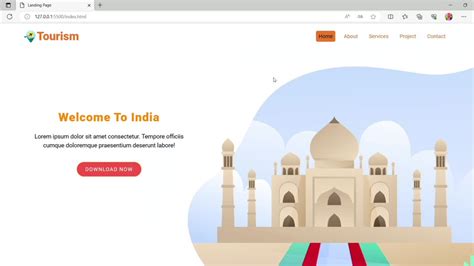Vikram Kalyankar On Linkedin Codsoft Html5 Css3 Landingpagedesign