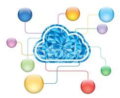 Cloud Computing Symbol Stock Clipart Royalty Free FreeImages