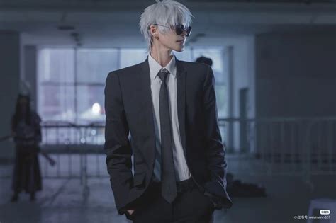 Gojo Satoru cosplay | Косплей, Мальчики иллюстрации, Мальчики
