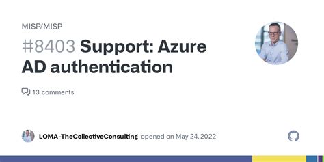 Support Azure Ad Authentication · Issue 8403 · Mispmisp · Github