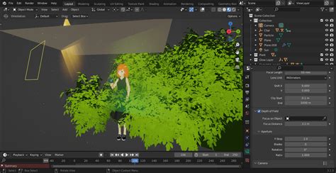 Anime Style Scene Rendered In Eevee R Blender