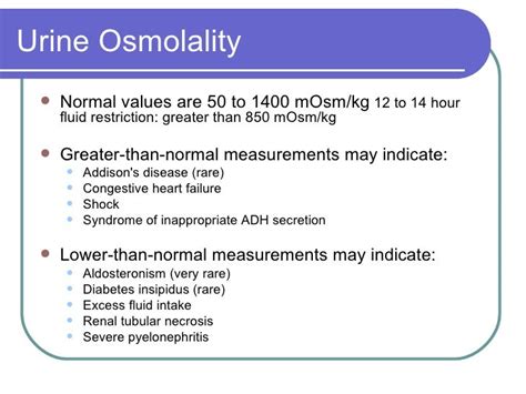 Urine Osmolality