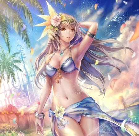 Summer Girl Other Anime Background Wallpapers On Desktop Nexus