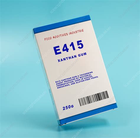 E415 Xanthan Gum Stock Image F0445538 Science Photo Library