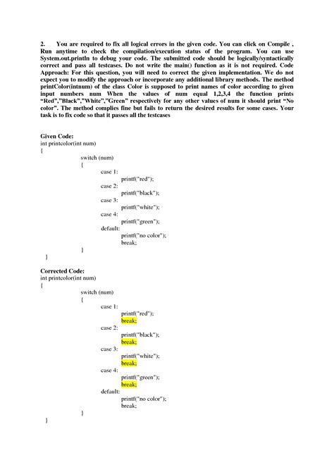 SOLUTION Top 25 Important Coding Questions To Crack Any Placement Interview Studypool