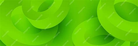 Premium Vector Abstract Green Colorful Banner Background Gradient Dynamic Vibrant Geometric