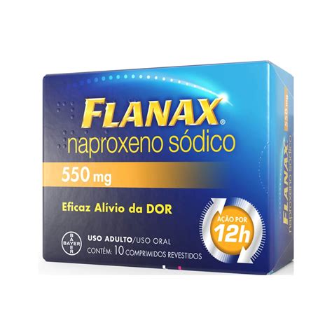 Flanax 550mg 10 Comprimidos Ver O Preço E Onde Encontrar Drogasil