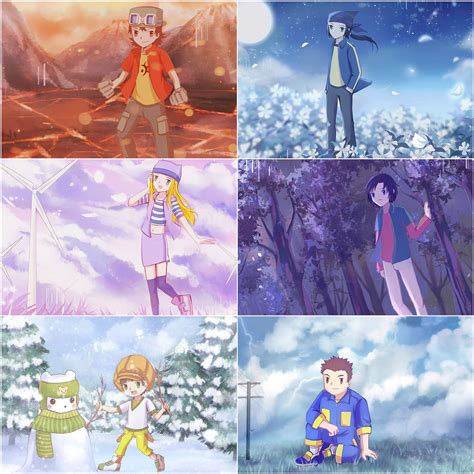 Orimoto Izumi Kanbara Takuya Minamoto Kouji Kimura Kouichi Himi Tomoki And More Digimon