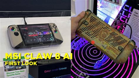 Msi Claw 8 Ai And Fallout 4 Msi Claw Extended First Look Youtube