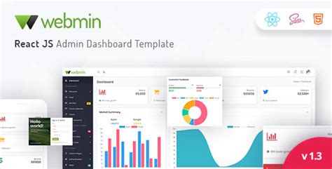 Webmin React Js Admin Dashboard Template Laravelreactjs On Tumblr