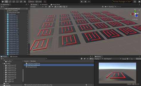 Unity Ml Agent猫抓老鼠实现ml Unity Agment Csdn博客