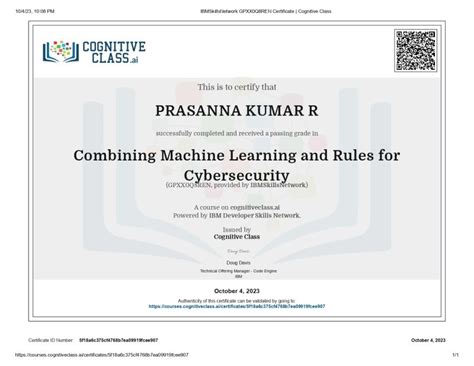 prasanna kumarr on linkedin cybersecurity machinelearning ibm