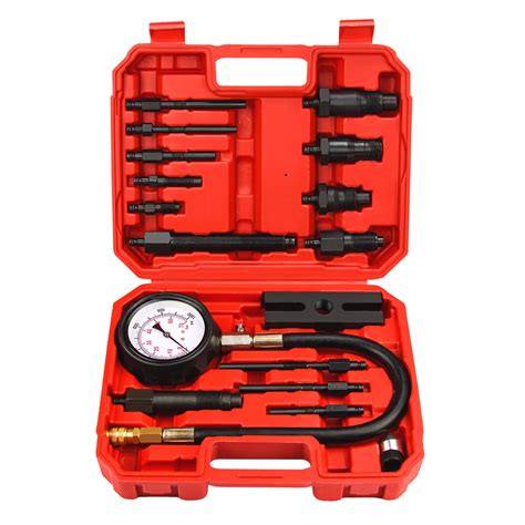 Bicos Diesel Engine Compression Gauge Tester 18pc Diesel Injector Tester