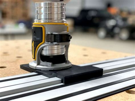 Dewalt Router Adapter For Dewalt Guide Rail Track Toolcurve