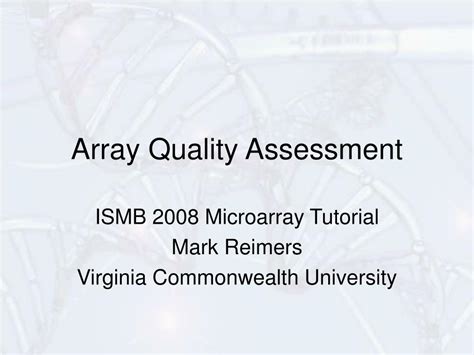 Ppt Microarray Data Analysis Powerpoint Presentation Free Download Id1272582