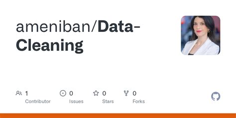 Github Amenibandata Cleaning