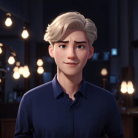 Premium Ai Image 3d Character Model Design Cartoon Game Asset Pixar Style