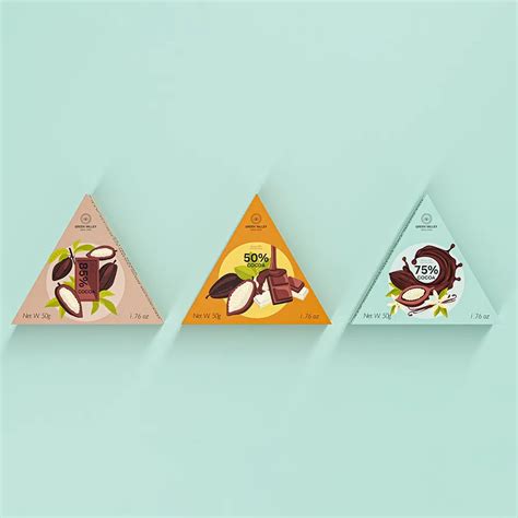 Custom Special Triangle Shape Chocolate T Box 丨 Kali