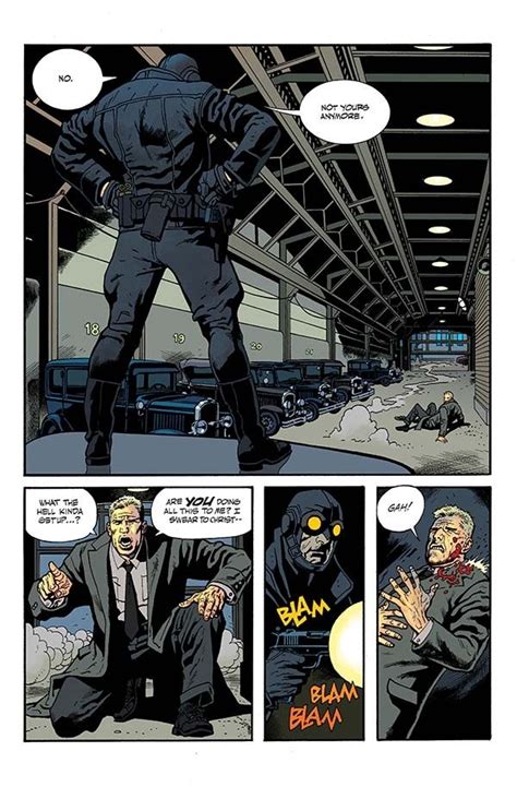 Kevin Nowlan B P R D Lobster Johnson Satan Smells A Rat Issue 1