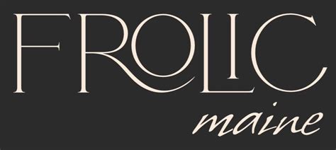 Frolic Maine Maine Made