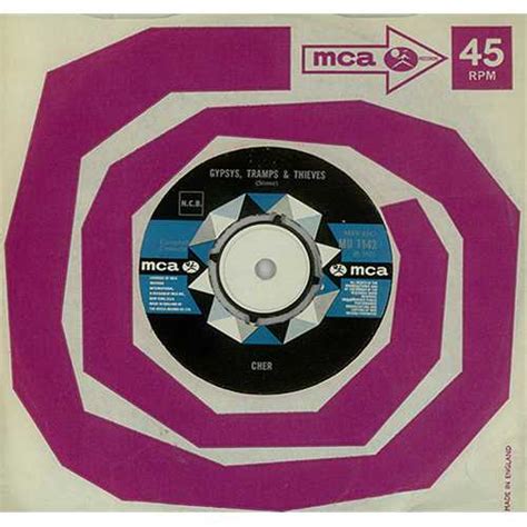 Cher Gypsys Tramps And Thieves Uk 7 Vinyl Single 7 Inch Record 45