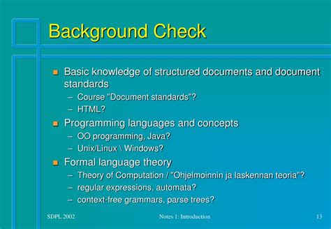 ppt structured document processing languages powerpoint presentation