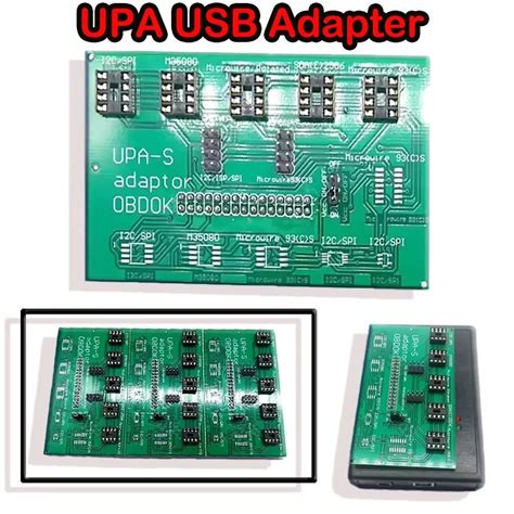 Jual Adapter For Upa Usb Programmer V13 Ecu Chip Tunning Tool Nec Soic