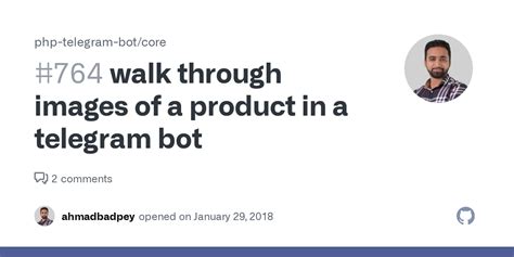 walk through images of a product in a telegram bot · Issue #764 · php-telegram-bot/core · GitHub