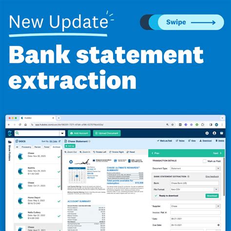 🚨 Xeros New Bank Statement Extraction Coverage With Hubdoc Is Live