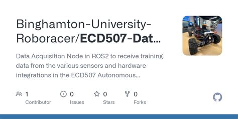 GitHub Binghamton University Roboracer ECD Data Logger Data Acquisition Node In ROS To