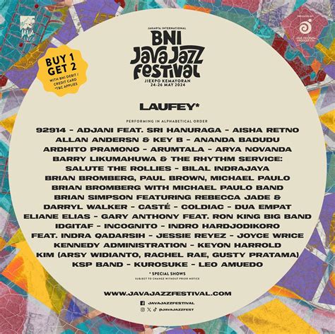 Siap-Siap Bergoyang, Ini Dia Line Up Terbaru Java Jazz Festival 2024! – seremonia.id