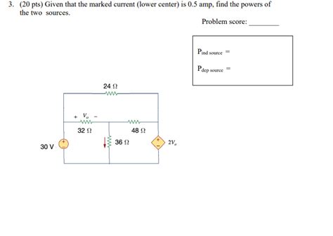 Solved Find Vo And Io Problem Score Vo Io Chegg