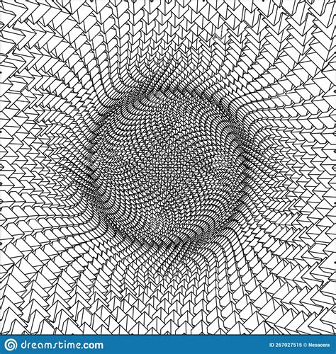 Abstract Construction Structure Vector Illustration Isolated On White Background Stock Vector