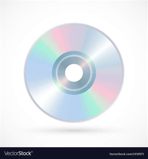 Compact Disk Icon Royalty Free Vector Image Vectorstock