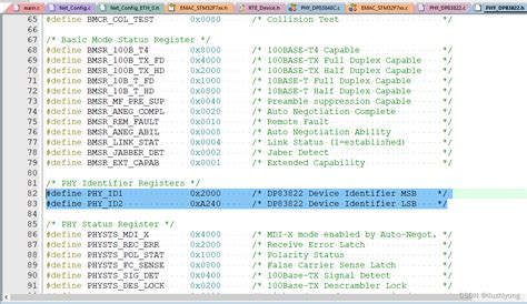 Stm32f7xx Keil5 Rtx Rl Tcpnet Dp83822移植dp83822 Stm32 Csdn博客