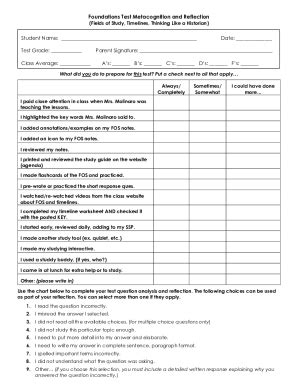 Fillable Online COGNITIVE EXAM WRAPPER TEMPLATE Fax Email Print PdfFiller