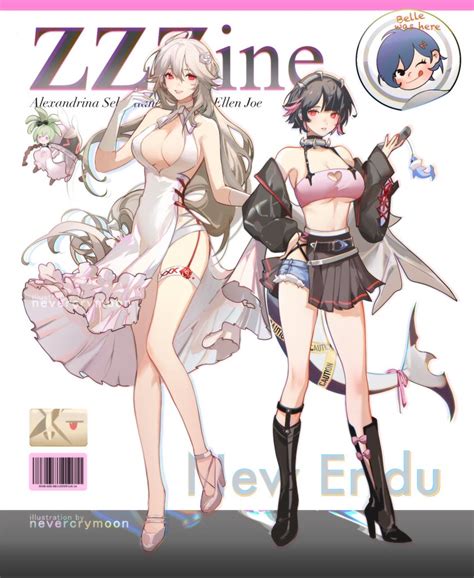 Nevercrymoon Alexandrina Sebastiane Anastella Zenless Zone Zero Belle Zenless Zone Zero