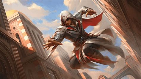 Magic The Gathering Assassins Creed Trailer Reveal Ign