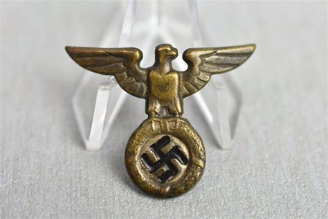 Early Ss Sa Kepi And Or Visor Cap Eagle Bevo Militaria Military