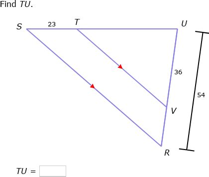 IXL Triangle Proportionality Theorem Grade Math