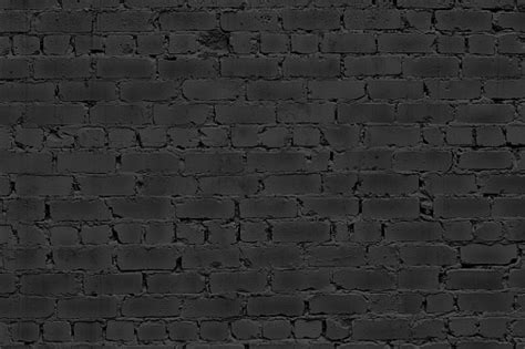Tekstur Dinding Bata Hitam Kasar Tua Batu Bata Tua Yang Gelap Latar Belakang Bertekstur Grunge