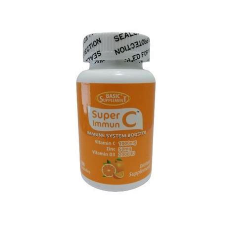Basic Supplement Super Immun C Capsules X 100 Troop Pharmacy