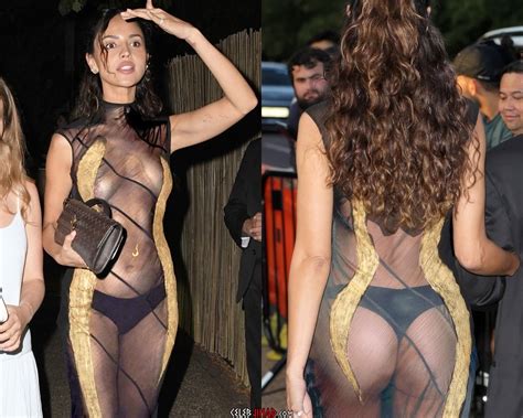 Eiza Gonzalez Nude Tits And Ass Cheeks In A See Thru Dress